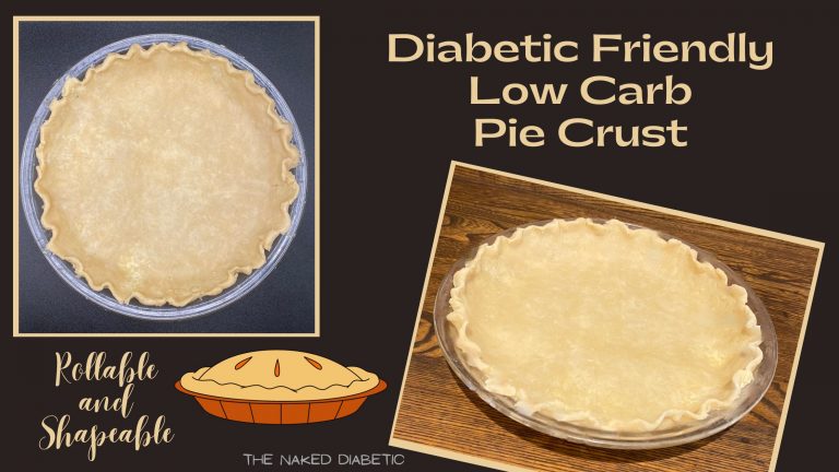 The Best Low Carb Diabetic Pie Crust Recipe (rollable crust) - The ...