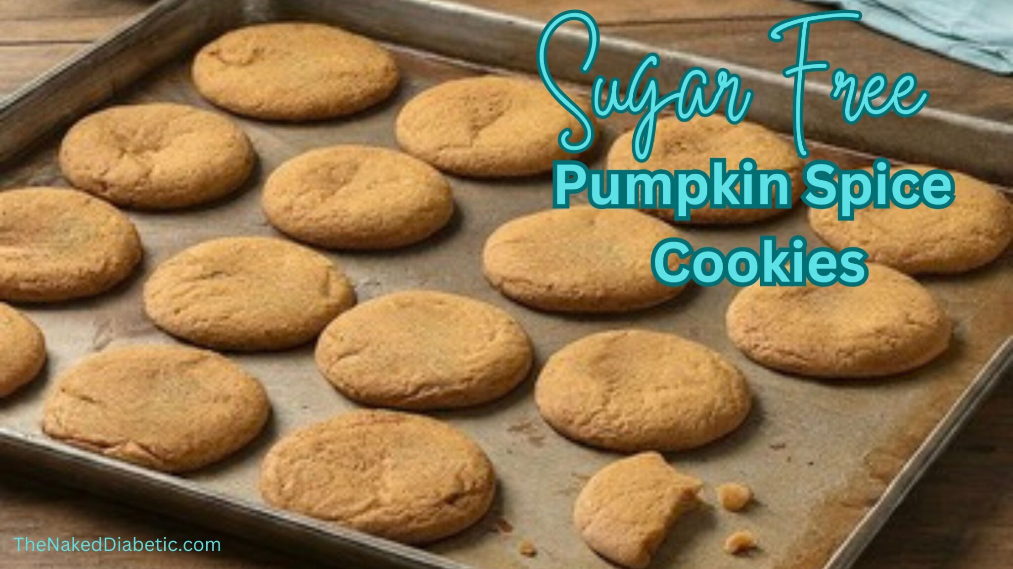 The Best Diabetic Sugar Free Pumpkin Spice Cookies. - The Naked Diabetic