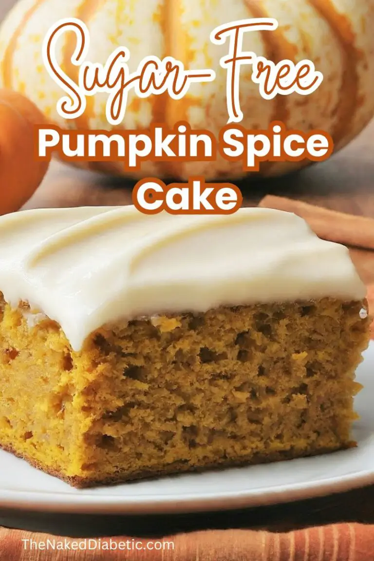 The Best Sugar Free Pumpkin Spice Cake Recipe. - The Naked Diabetic
