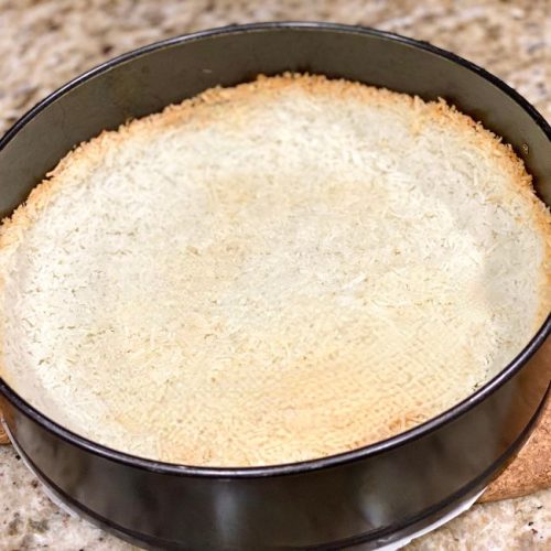 Easy Diabetic Toasted Coconut Crust Recipe - The Naked Diabetic
