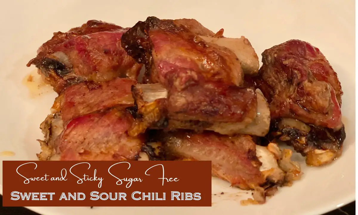 Diabetic Friendly Sugar Free Sweet and Sour Chili Ribs - The Naked Diabetic
