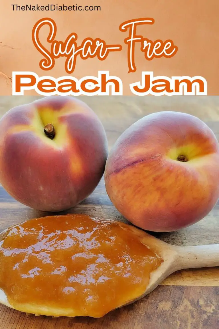 Easy Diabetic Sugar Free Peach Jam Recipe. - The Naked Diabetic
