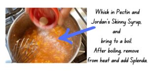 Easy Diabetic Sugar Free Peach Jam Recipe. - The Naked Diabetic