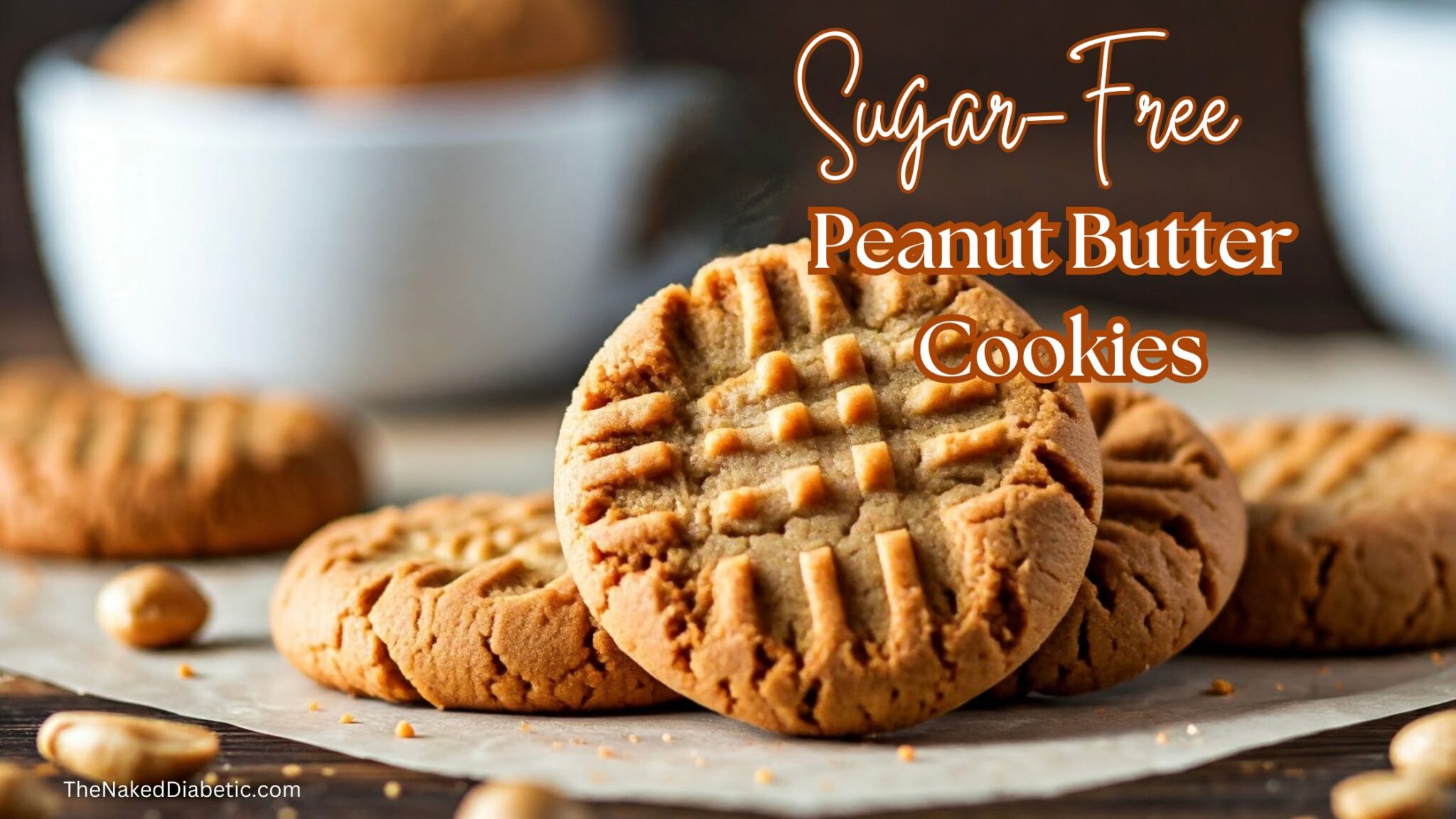 Simple to Make Diabetic Friendly Sugar Free Peanut Butter Cookies ...