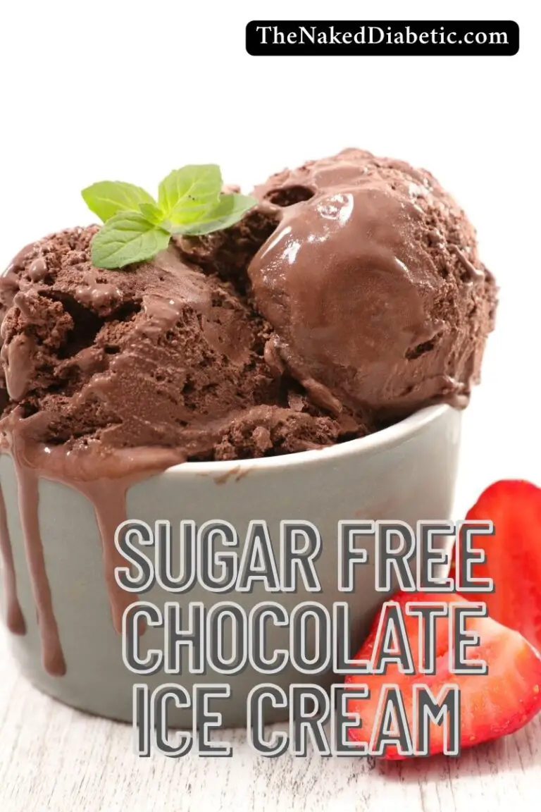 How to Make Diabetic Sugar Free Chocolate Ice Cream. - The Naked Diabetic