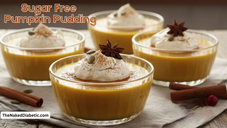 Easy Low Carb, Sugar Free Pumpkin Pudding Recipe - The Naked Diabetic