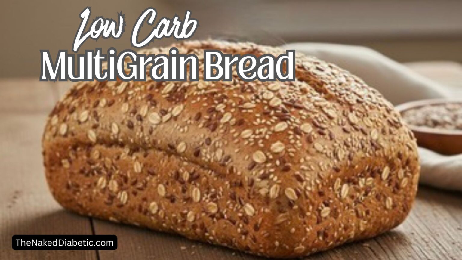 The Best Easy Low Carb Multigrain Bread Recipe for Diabetics. - The ...
