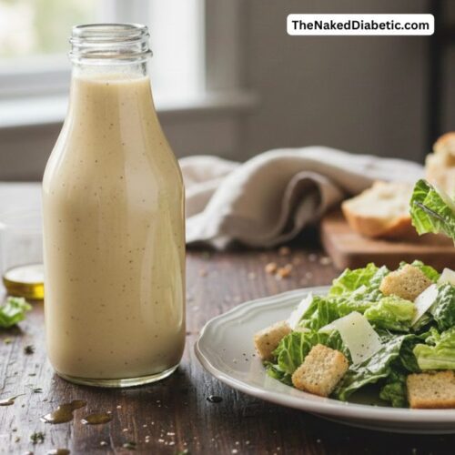 Easy Low Carb Caesar Dressing Recipe (Diabetic-Friendly & Sugar-Free ...